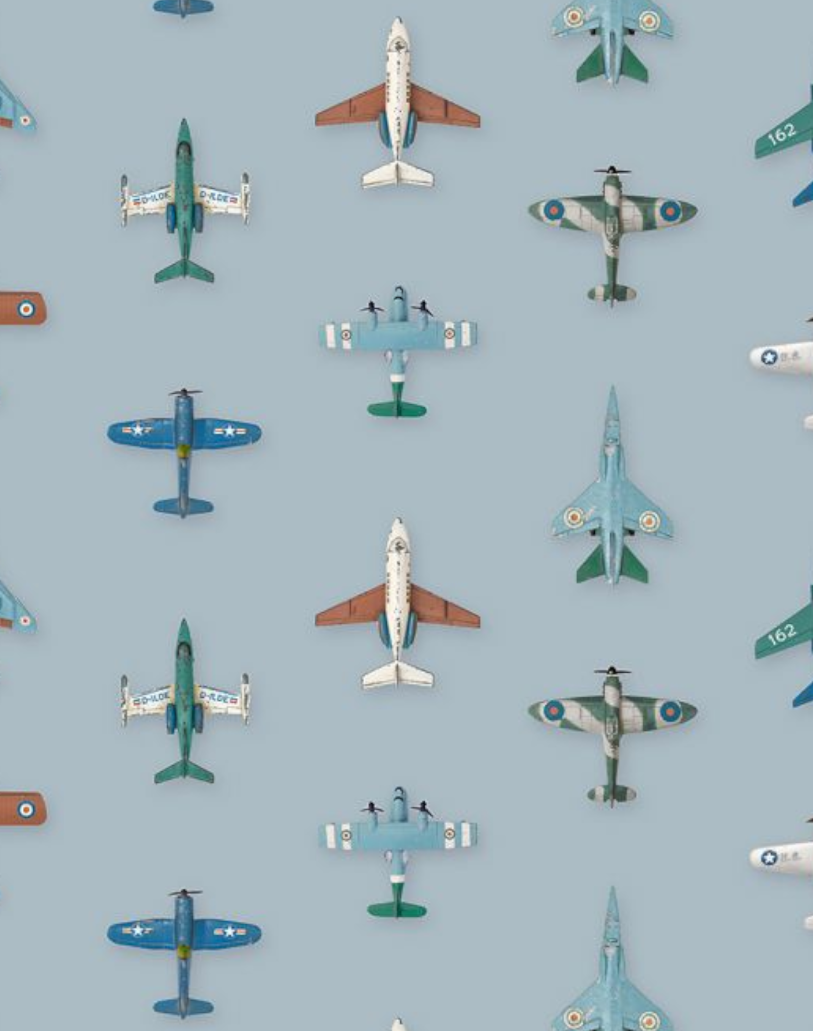 Airplanes, Light Blue – The Pattern Collective
