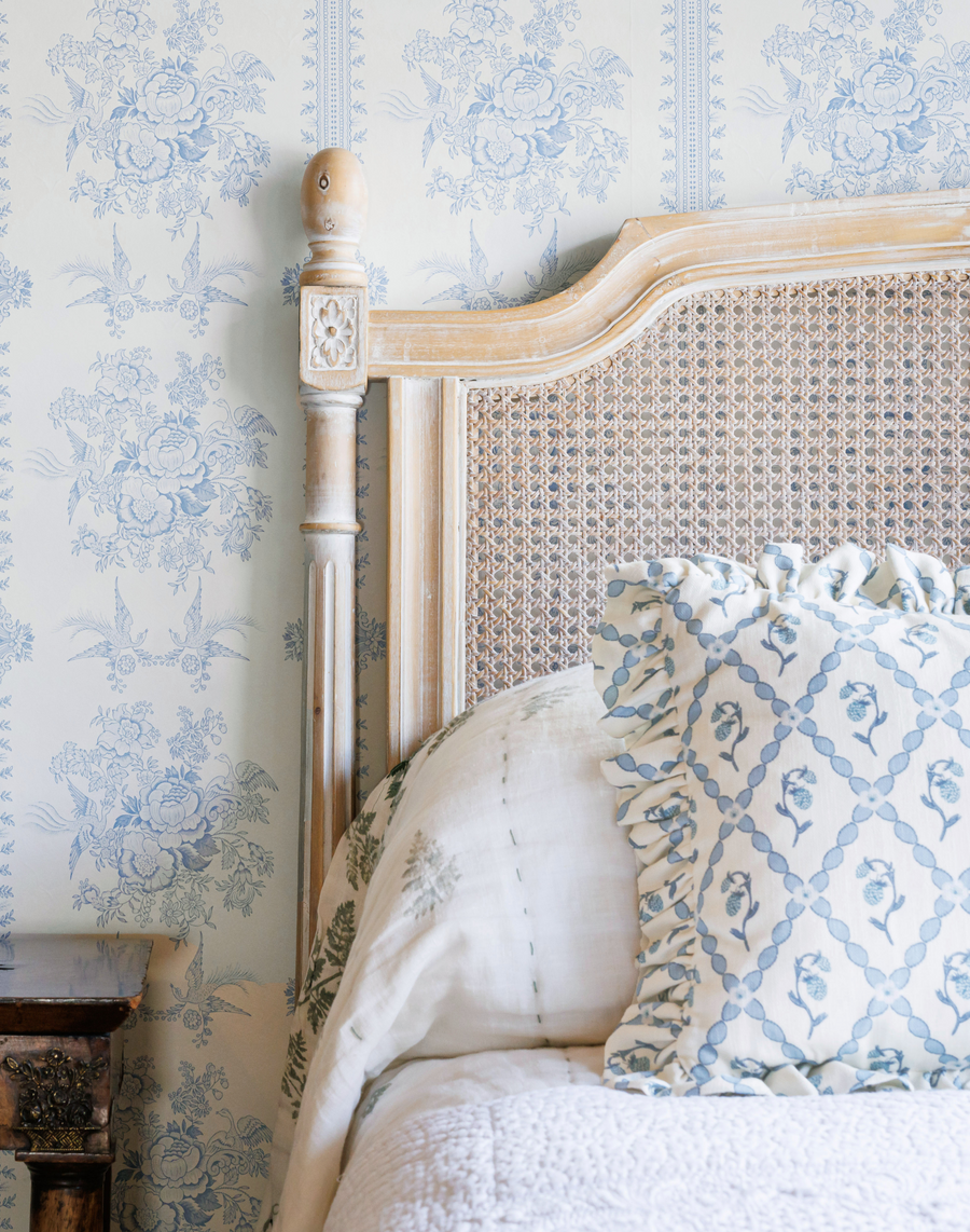 Asiatic Pheasant, China Blue – The Pattern Collective