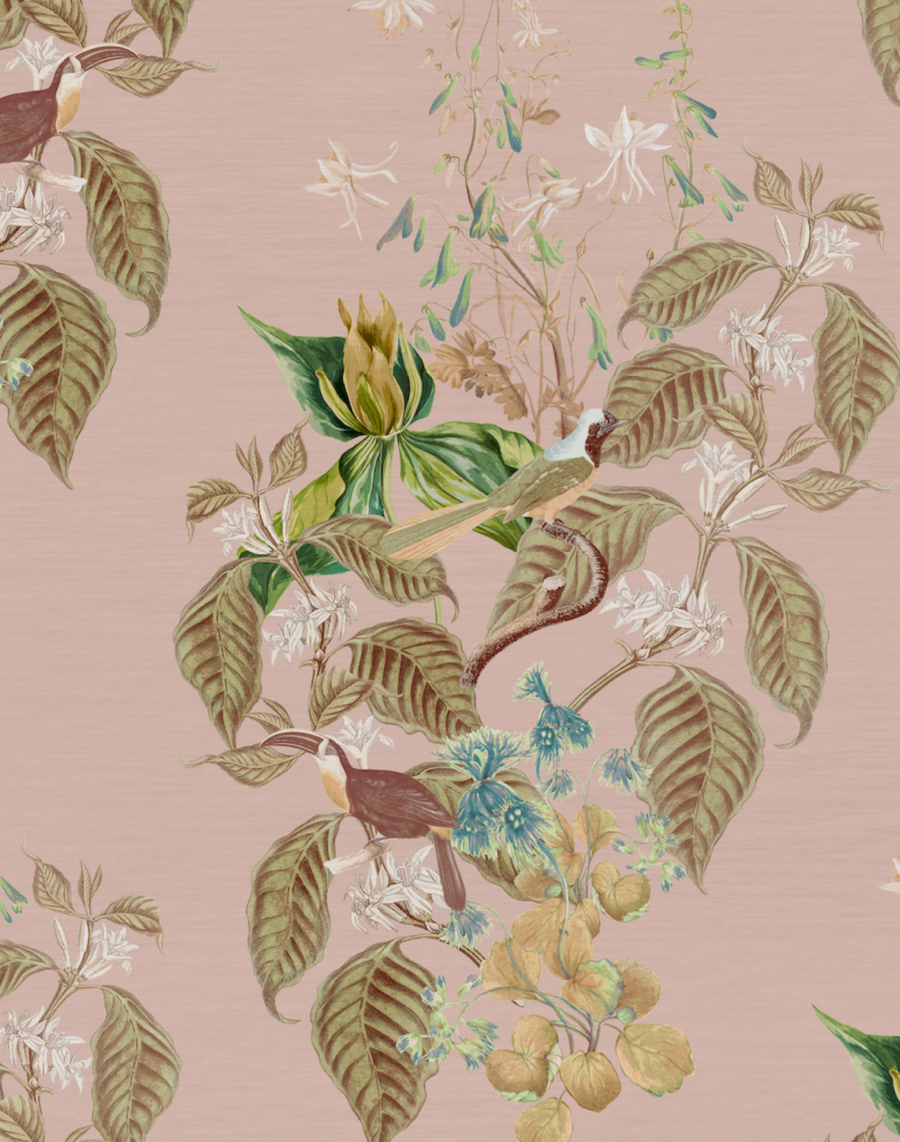 Aviary Isle, Cinder Rose – The Pattern Collective