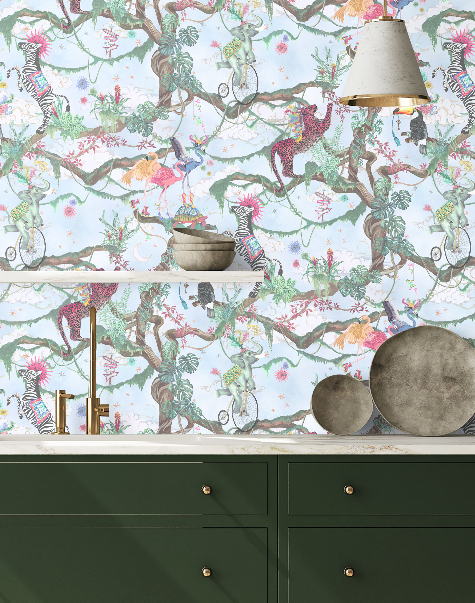 BALANCING ACT BLUE SKY – The Pattern Collective