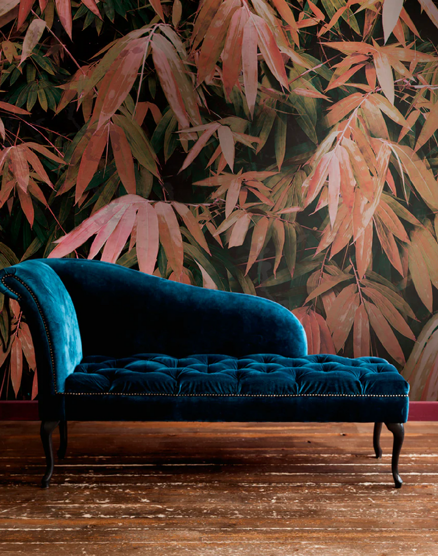 Bamboo Breeze - Red, PM165-05 – The Pattern Collective