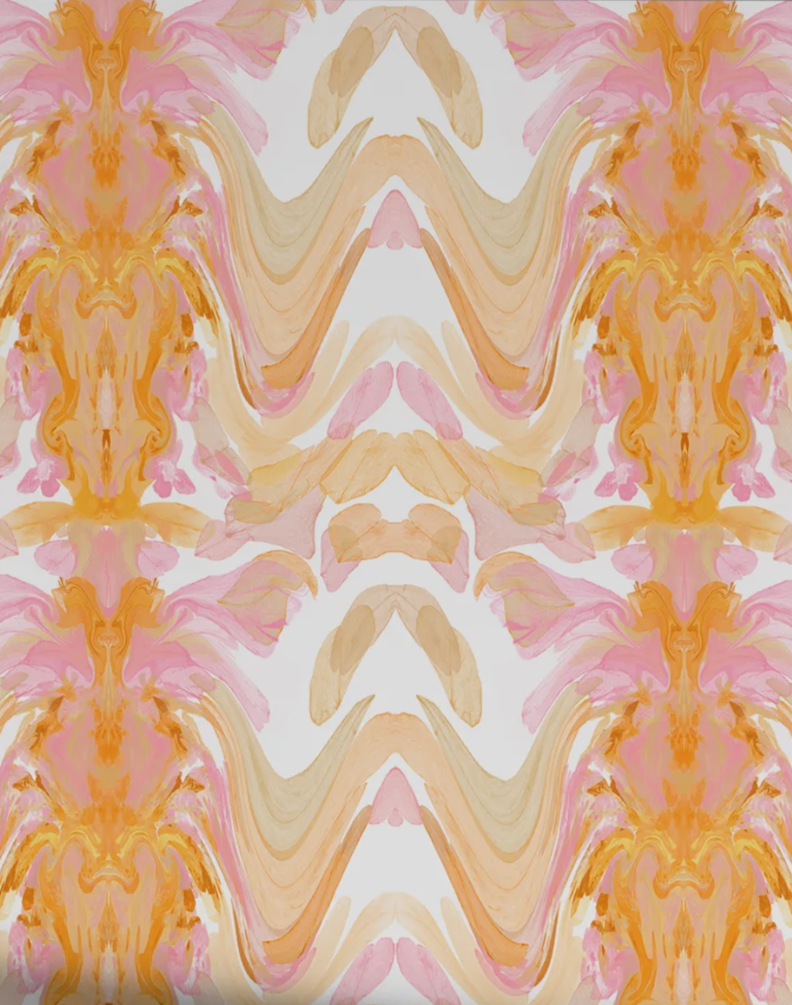 Bel Air Blossom, Apricot – The Pattern Collective