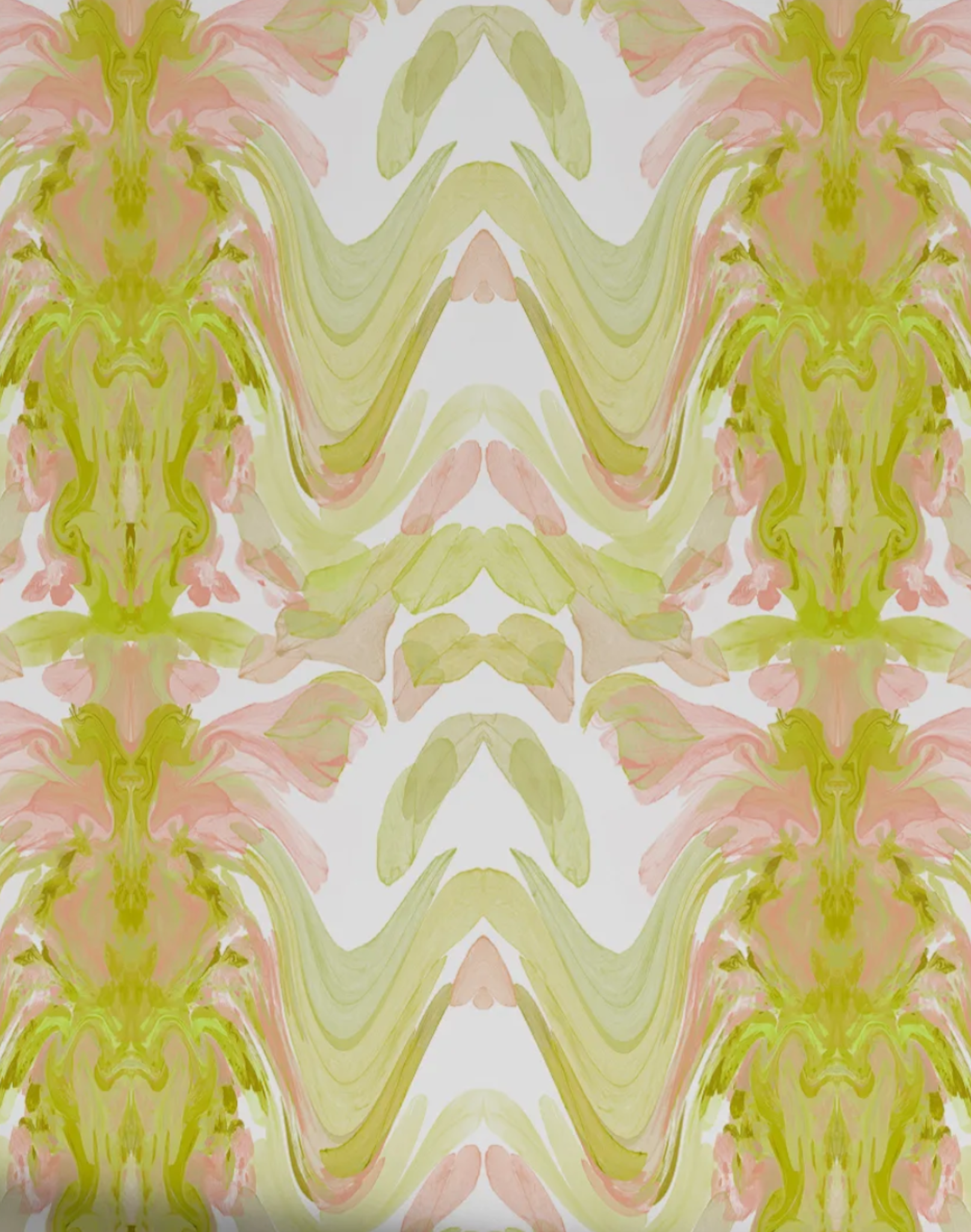 Bel Air Blossom, Chartreuse – The Pattern Collective