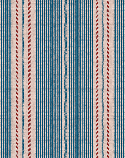 Berber Stripes Blue#N#– The Pattern Collective