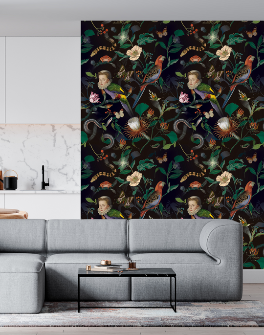 Botanical Night Wallfabric – The Pattern Collective