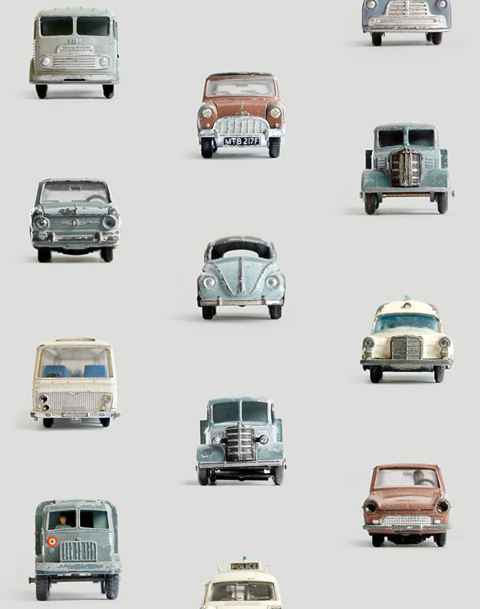 Cars, Light Grey – The Pattern Collective