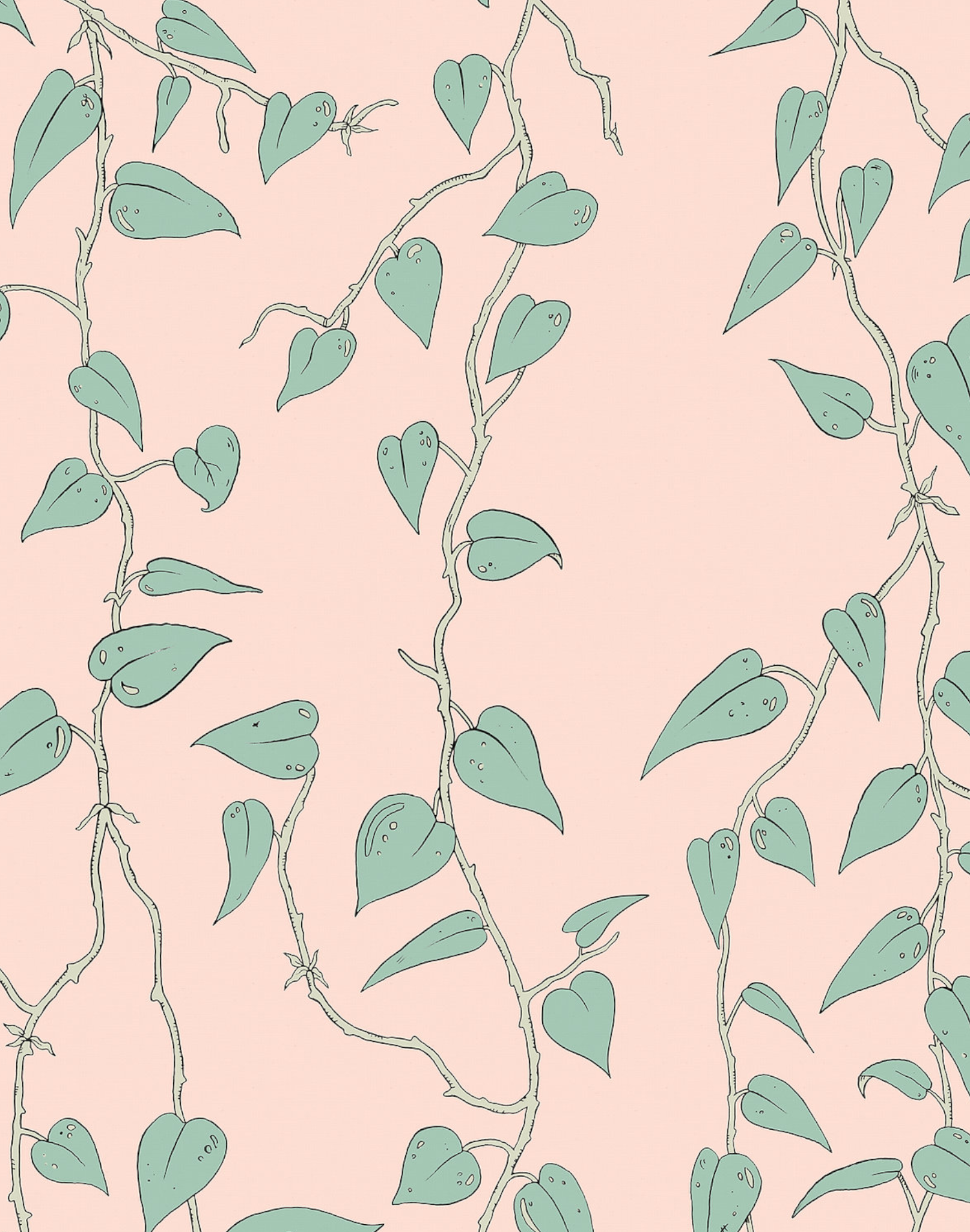 Cascada, Sunstone-Pink – The Pattern Collective