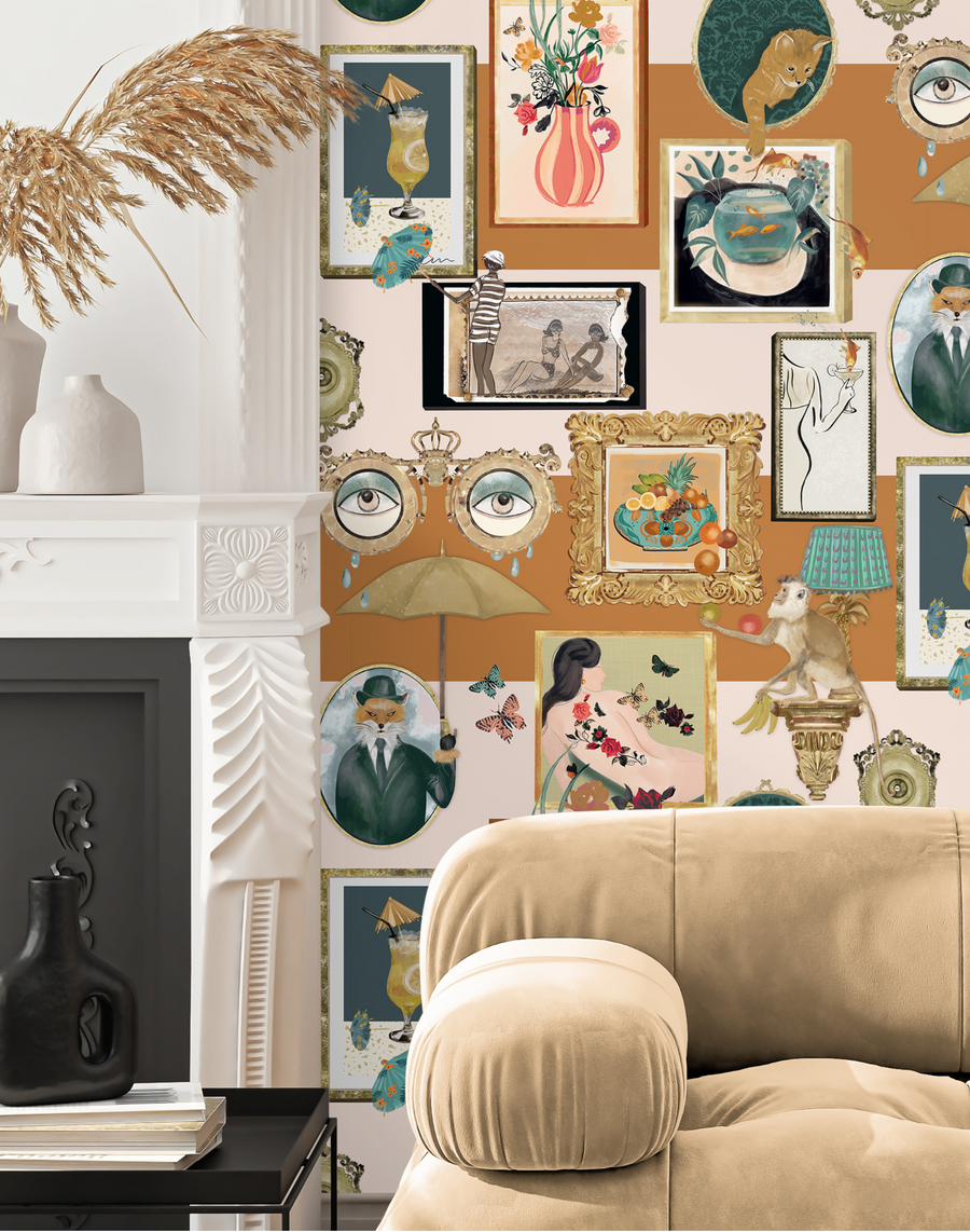 CONNECTING FRAMES CARAMEL – The Pattern Collective