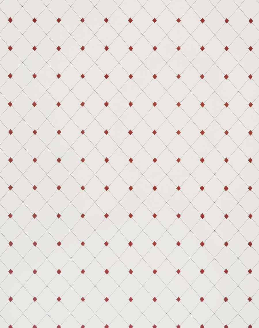 Diamond Trellis Red The Pattern Collective
