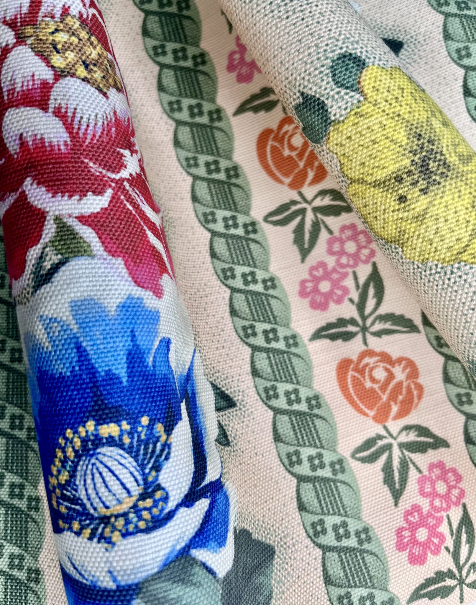 Dorothy, Tutti Frutti - Linen Fabric – The Pattern Collective