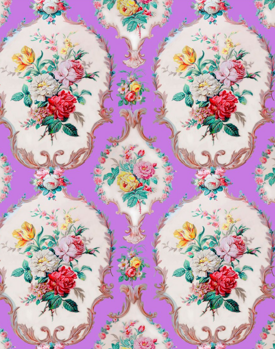 Drunk Marie Antoinette, Lilac – The Pattern Collective