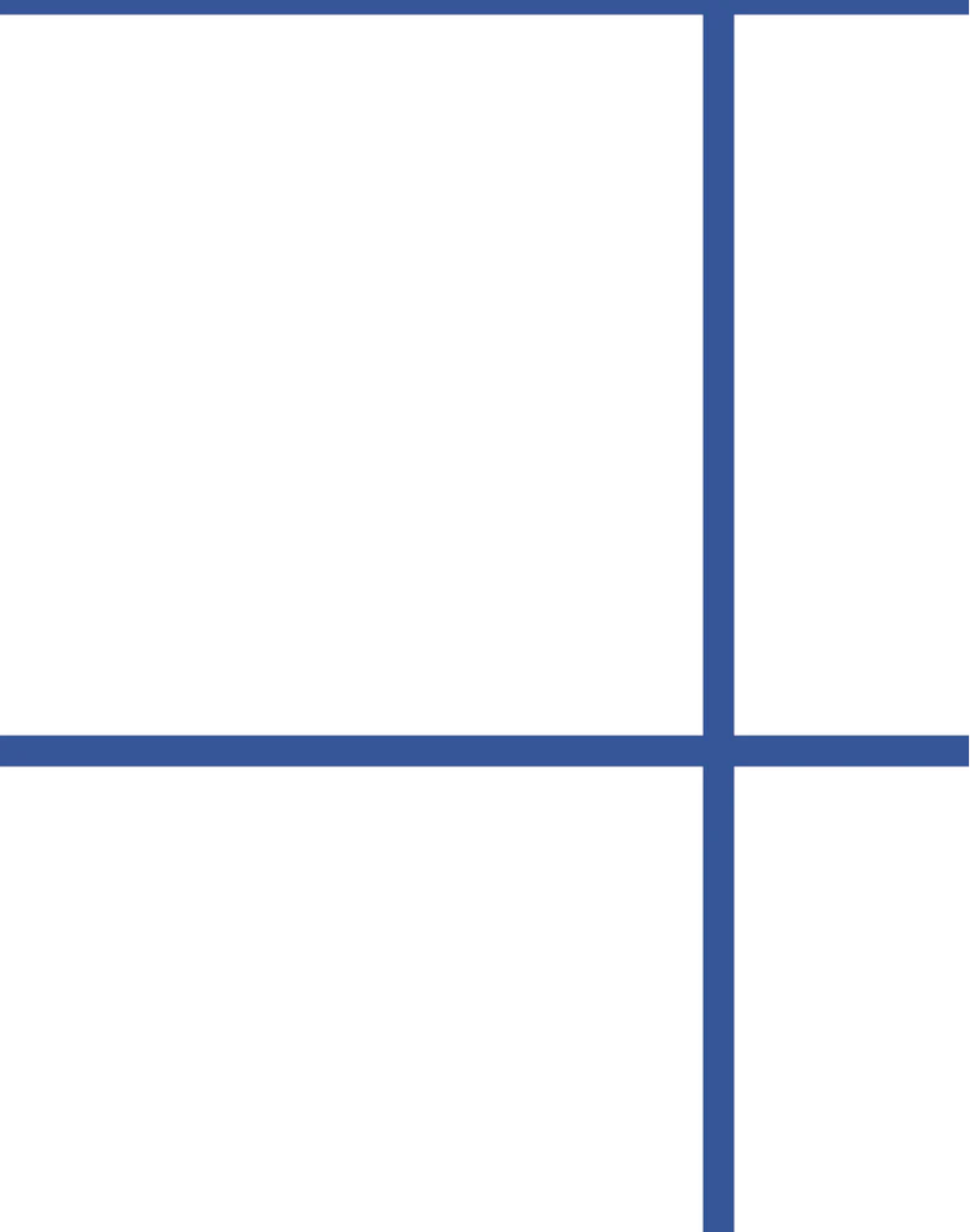 Grid - Large Bold, Line: Blue| Background: White – The Pattern Collective