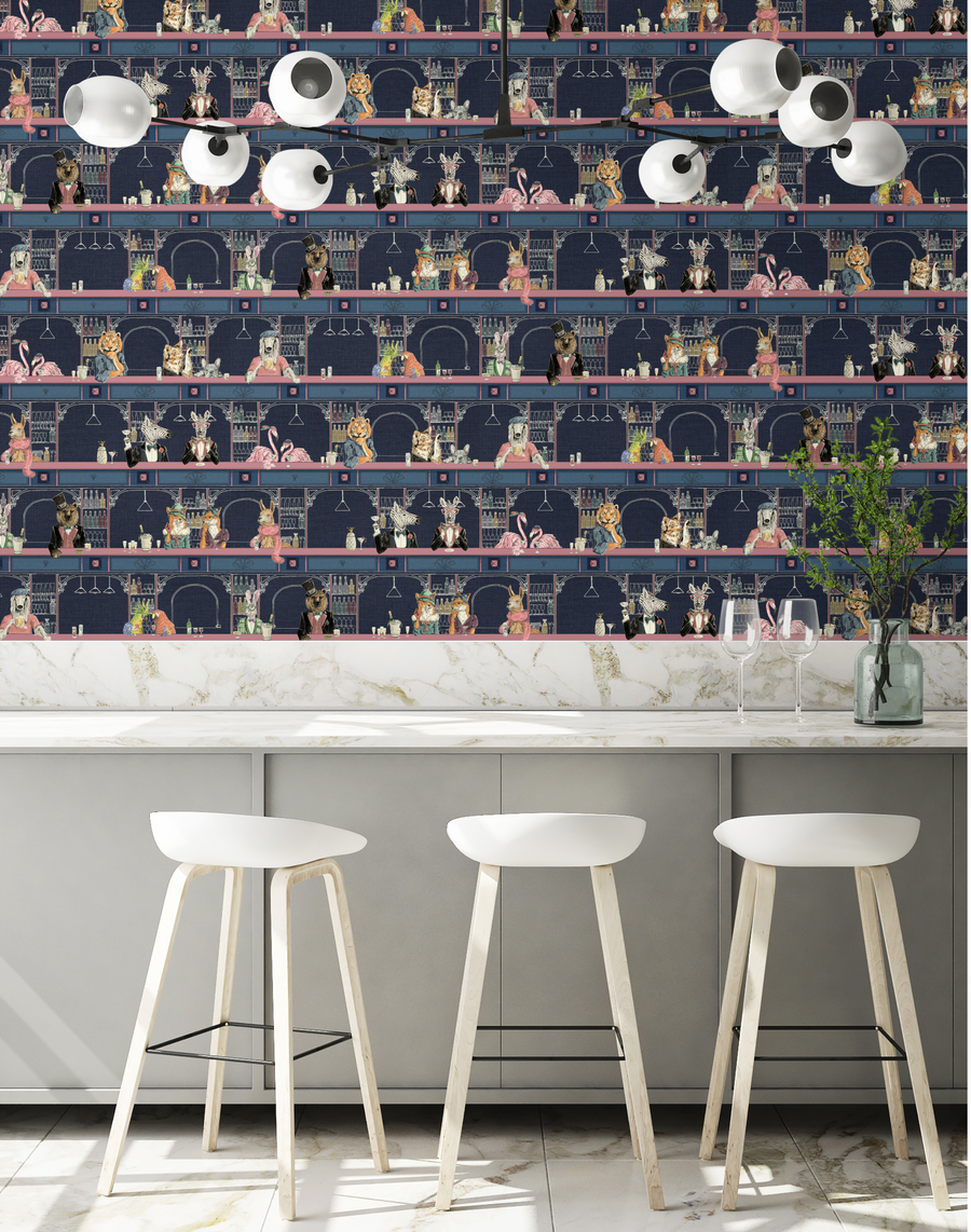 HAPPY HOUR MIDNIGHT PINK – The Pattern Collective