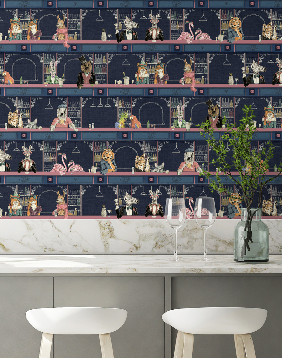 HAPPY HOUR MIDNIGHT PINK – The Pattern Collective