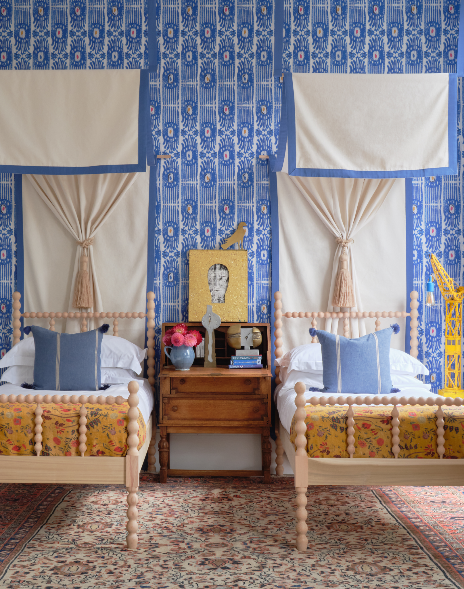 Ikat Raspberry Ripple – The Pattern Collective