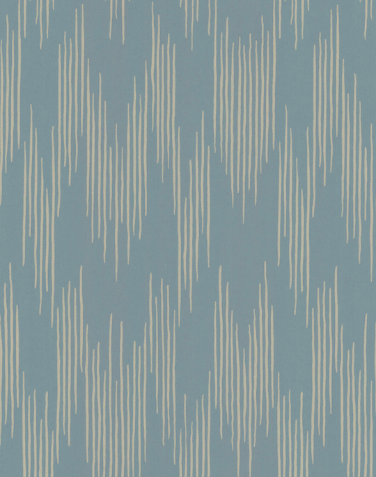Ikat, Smokey Blue – The Pattern Collective