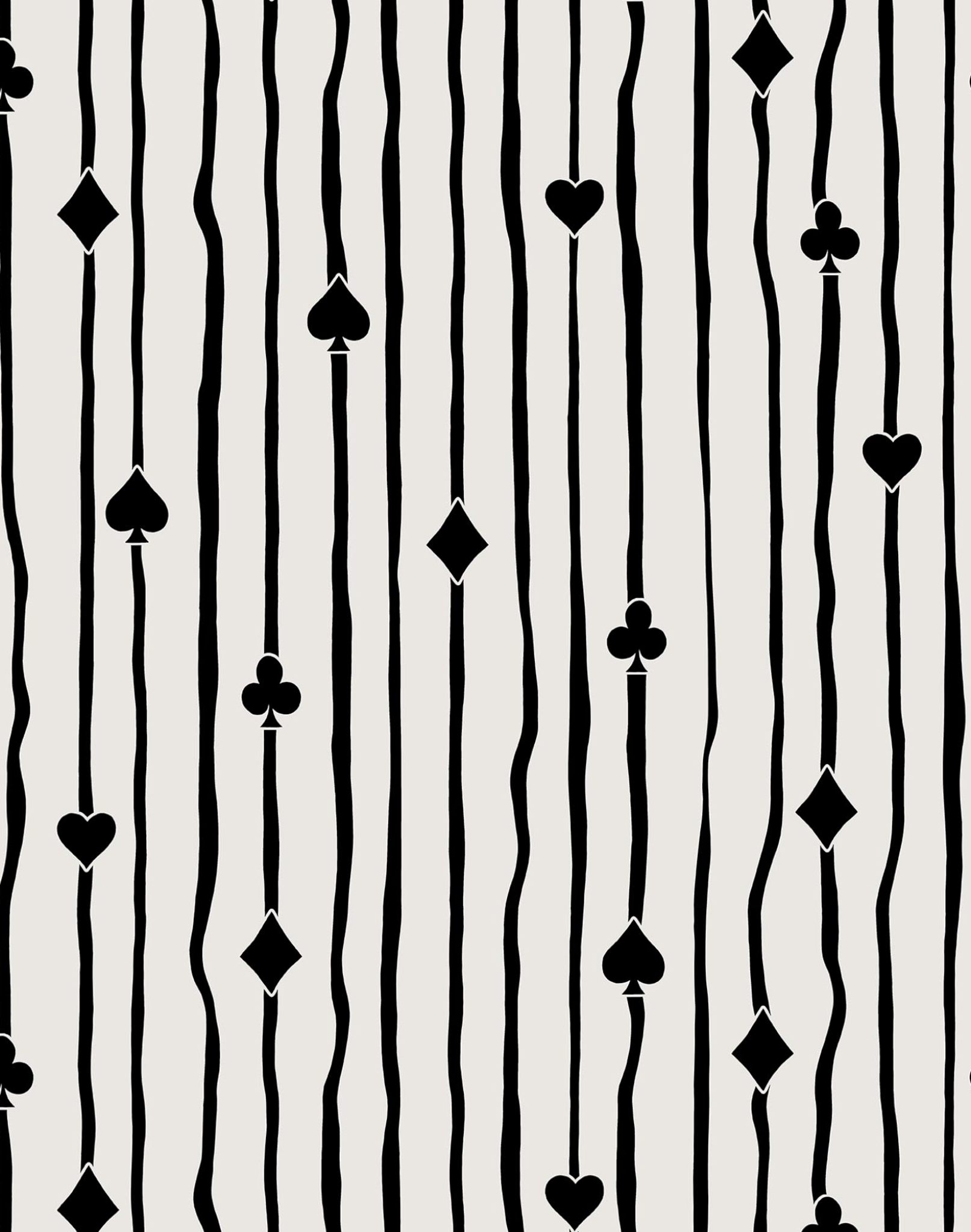 Joker Stripe, Black – The Pattern Collective
