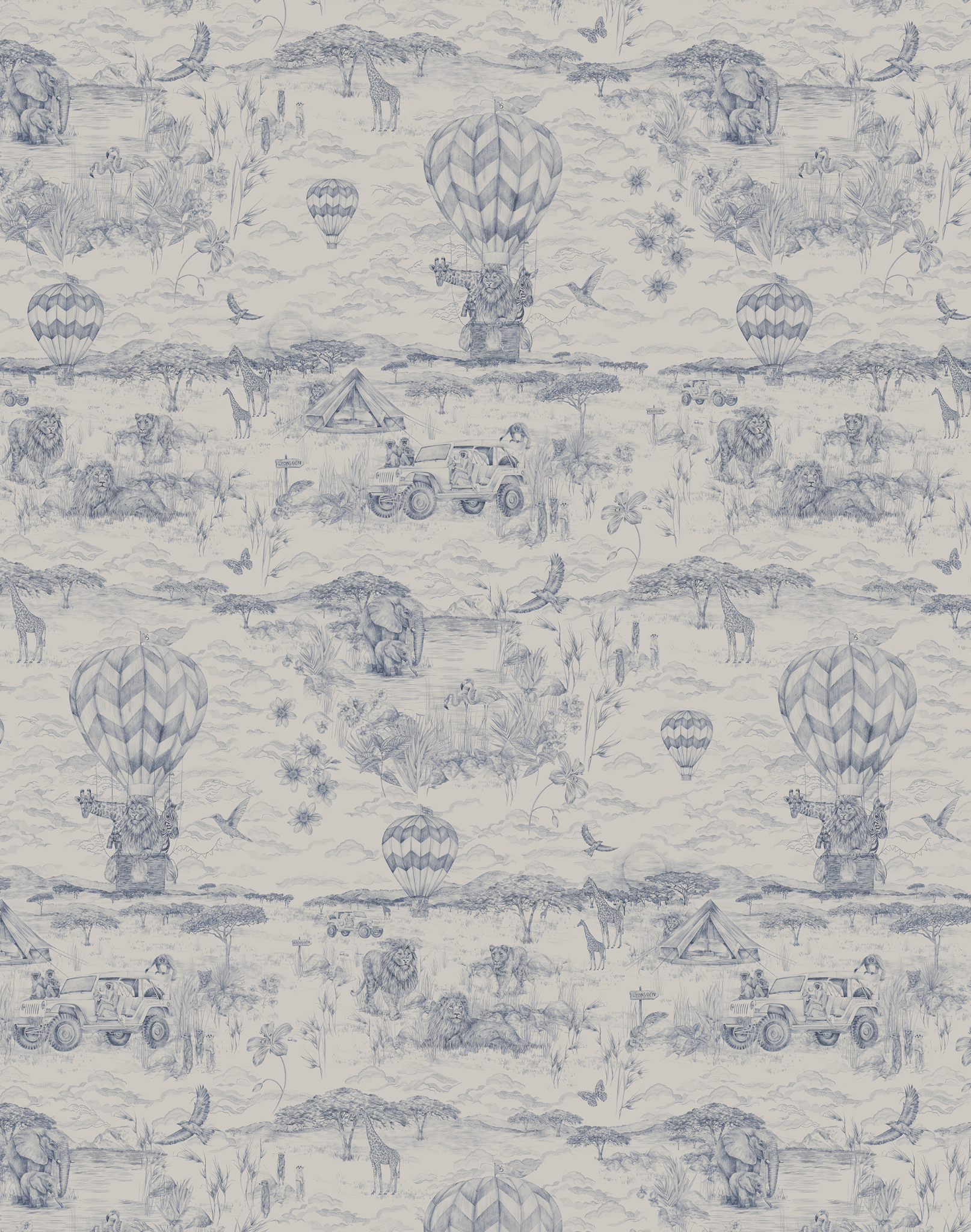 Lyons Den, Classic Navy – The Pattern Collective