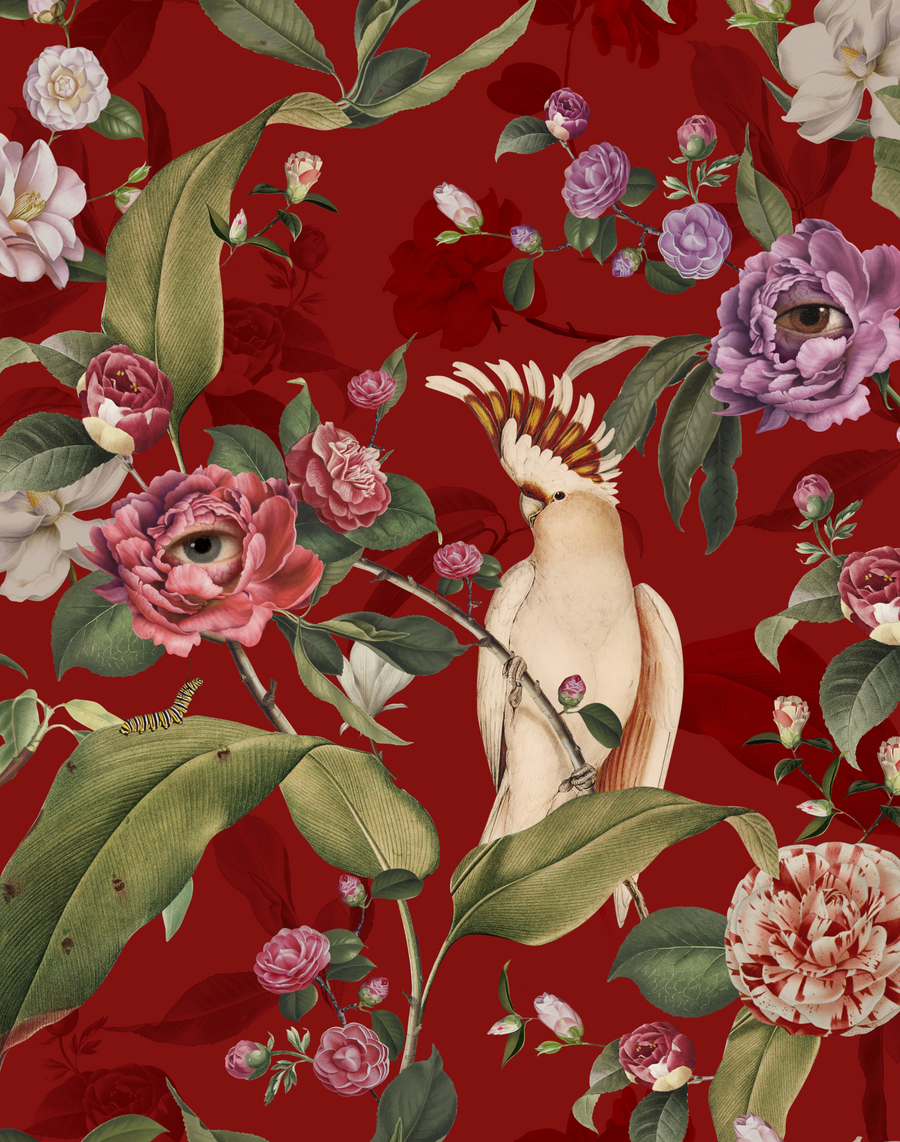Macaw Wallfabric – The Pattern Collective