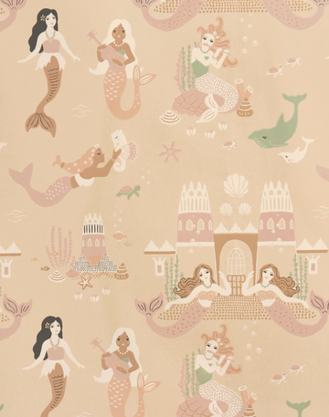 Mermaid Reef, Sandy Beige – The Pattern Collective