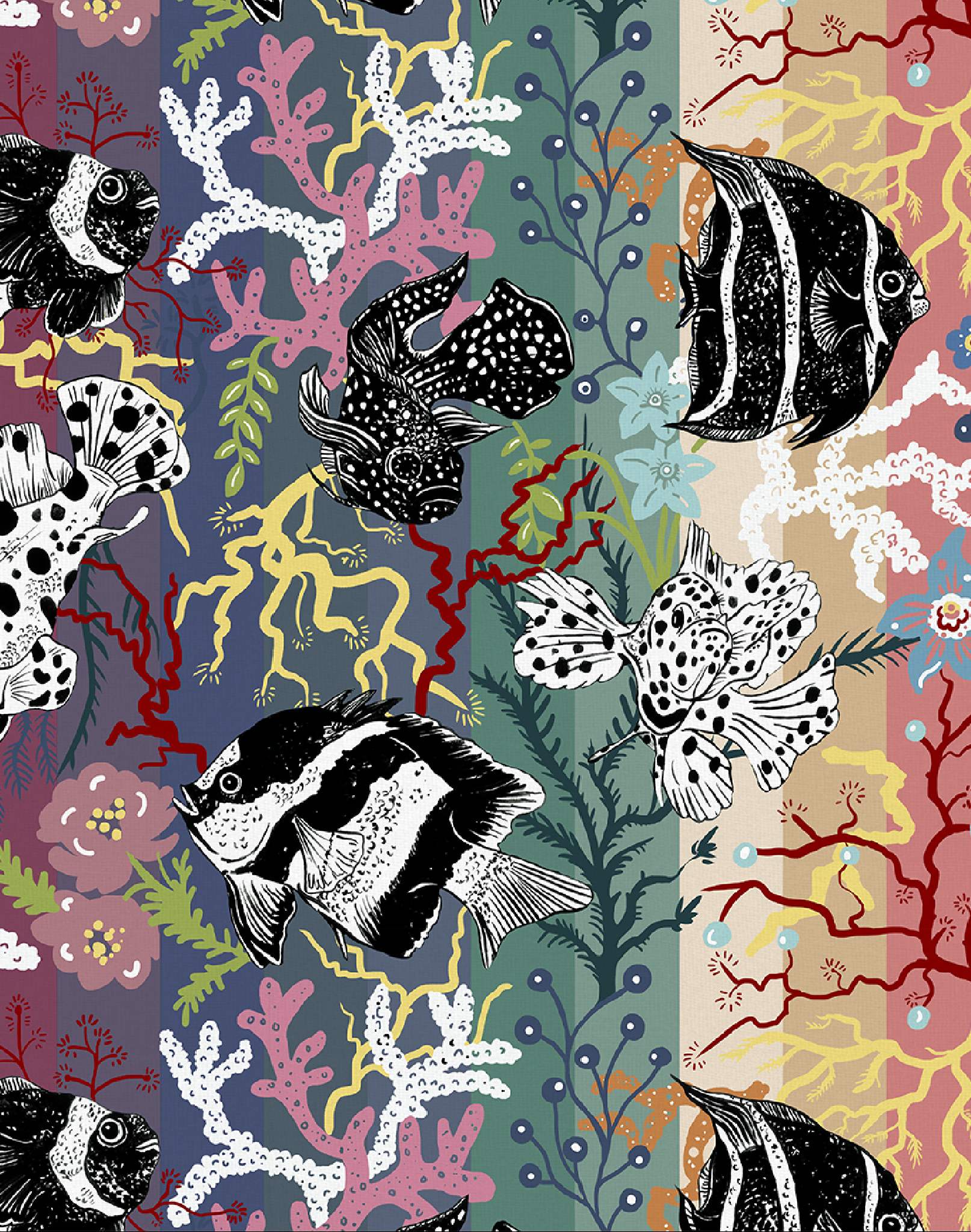 Neptune, Rainbow – The Pattern Collective