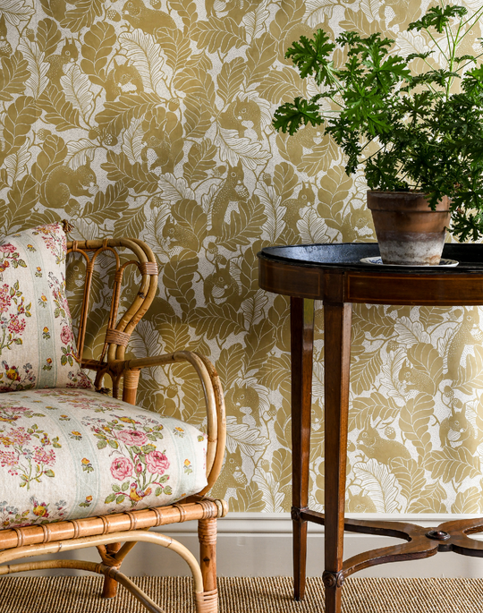 Oak Tree Tails, Golden Sand – The Pattern Collective