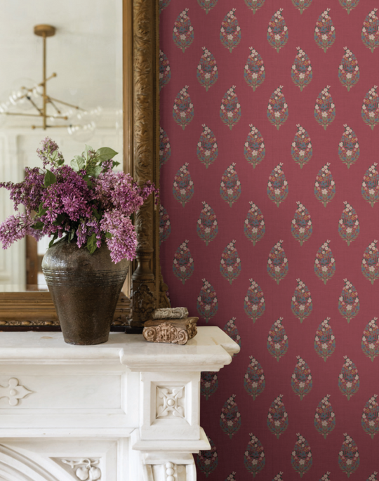 Paisley Burgundy RF7475 – The Pattern Collective