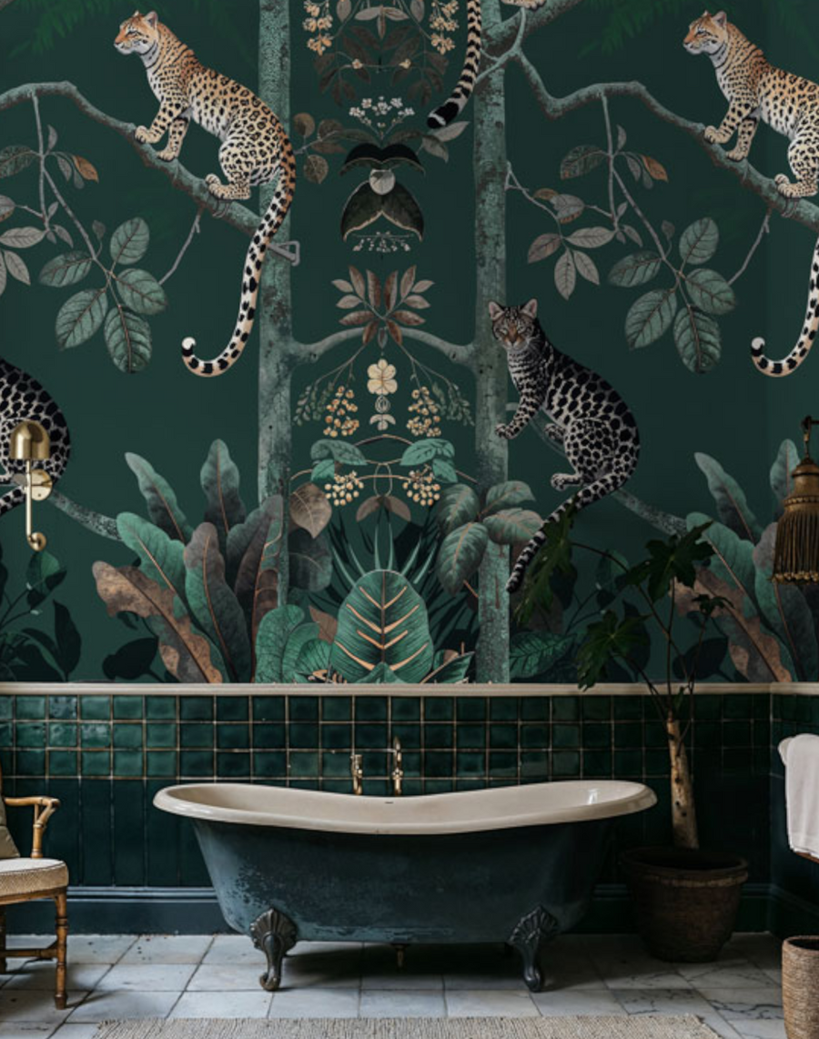 Panthera, Green – The Pattern Collective