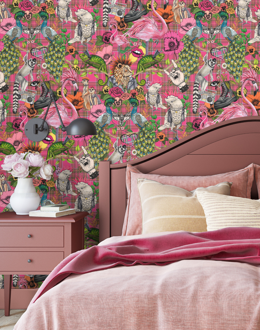PUNK ROCKS HOT PINK – The Pattern Collective