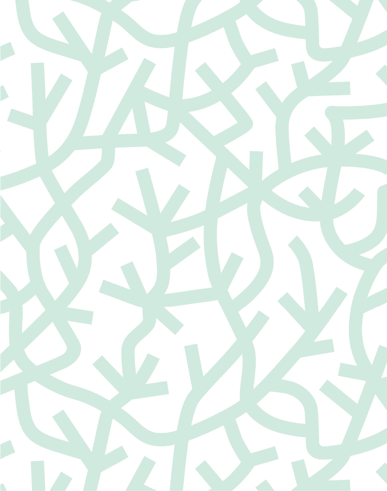 A Forest, Pale Verdigris – The Pattern Collective