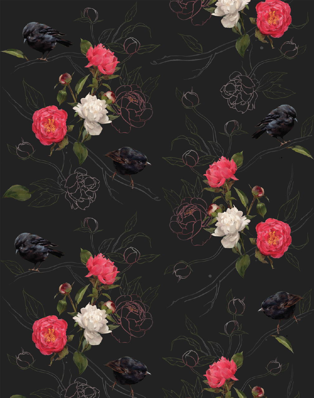 Black Robin, Deep Bloom – The Pattern Collective