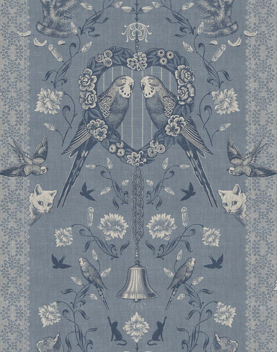 Bye Bye Birdie! French Blue – The Pattern Collective