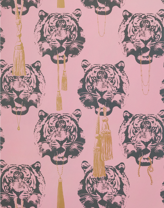 Coco Tiger, Pink – The Pattern Collective