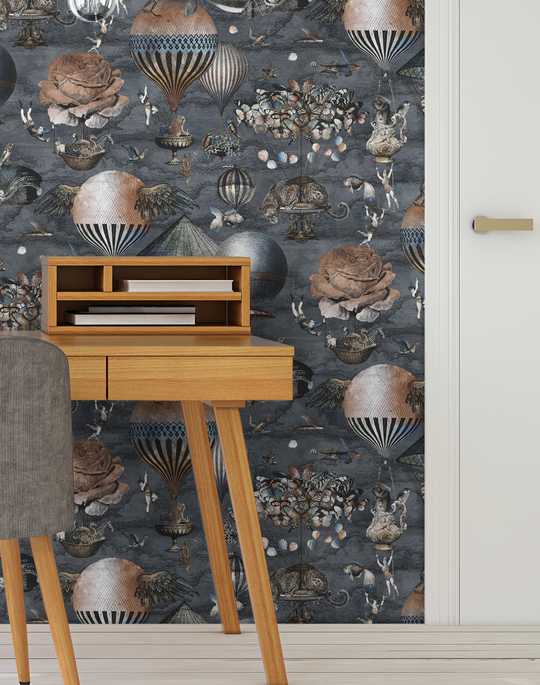 CURIOUS SKIES MIDNIGHT BLUE – The Pattern Collective