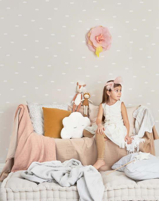 Dreamy Clouds, Dreamy Pink 132-03 – The Pattern Collective