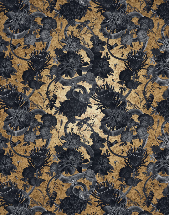 Forbidden Bloom Gold Leaf by the Meter – The Pattern Collective