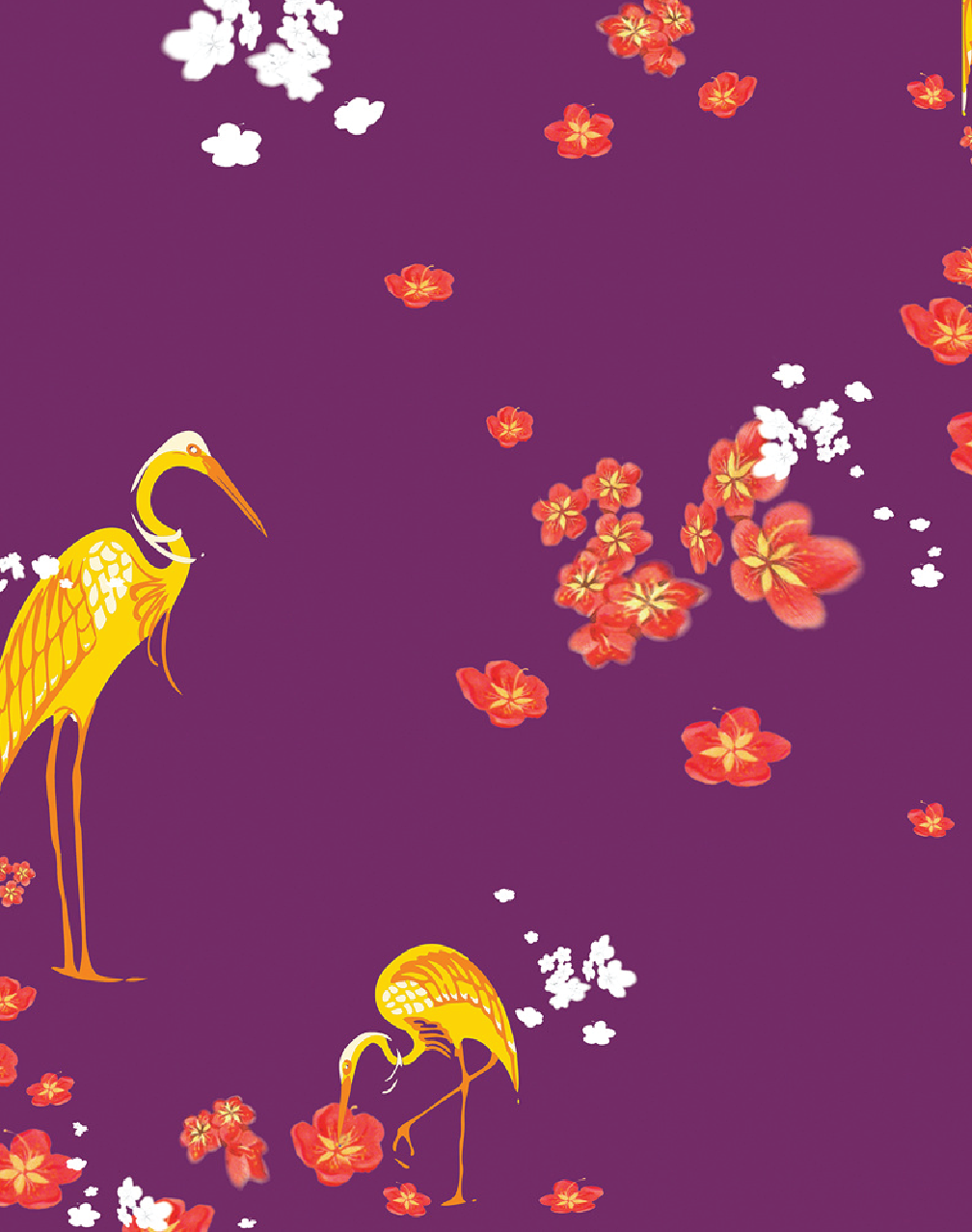 Haiku, Purple – The Pattern Collective