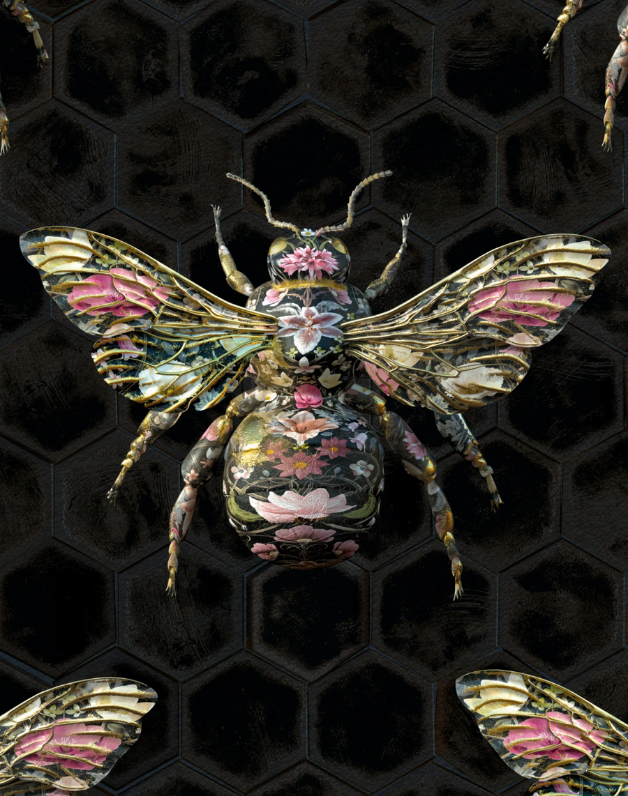 Insects Noir, Bombus Botanicus – The Pattern Collective