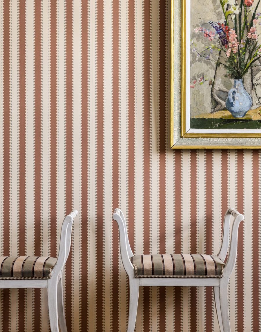 Jagged Stripe, Powder Tan – The Pattern Collective