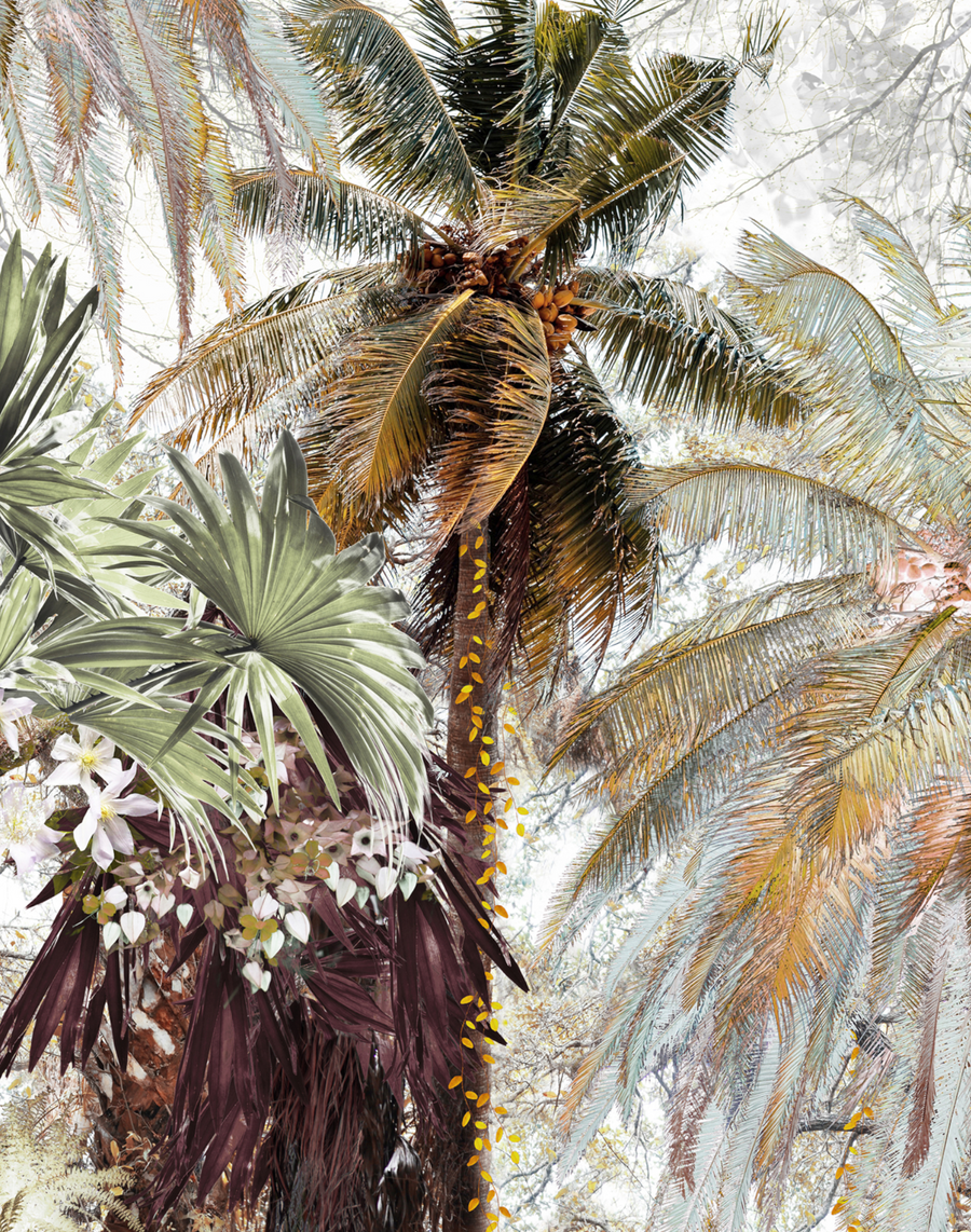 Jungle Mural, Gold – The Pattern Collective