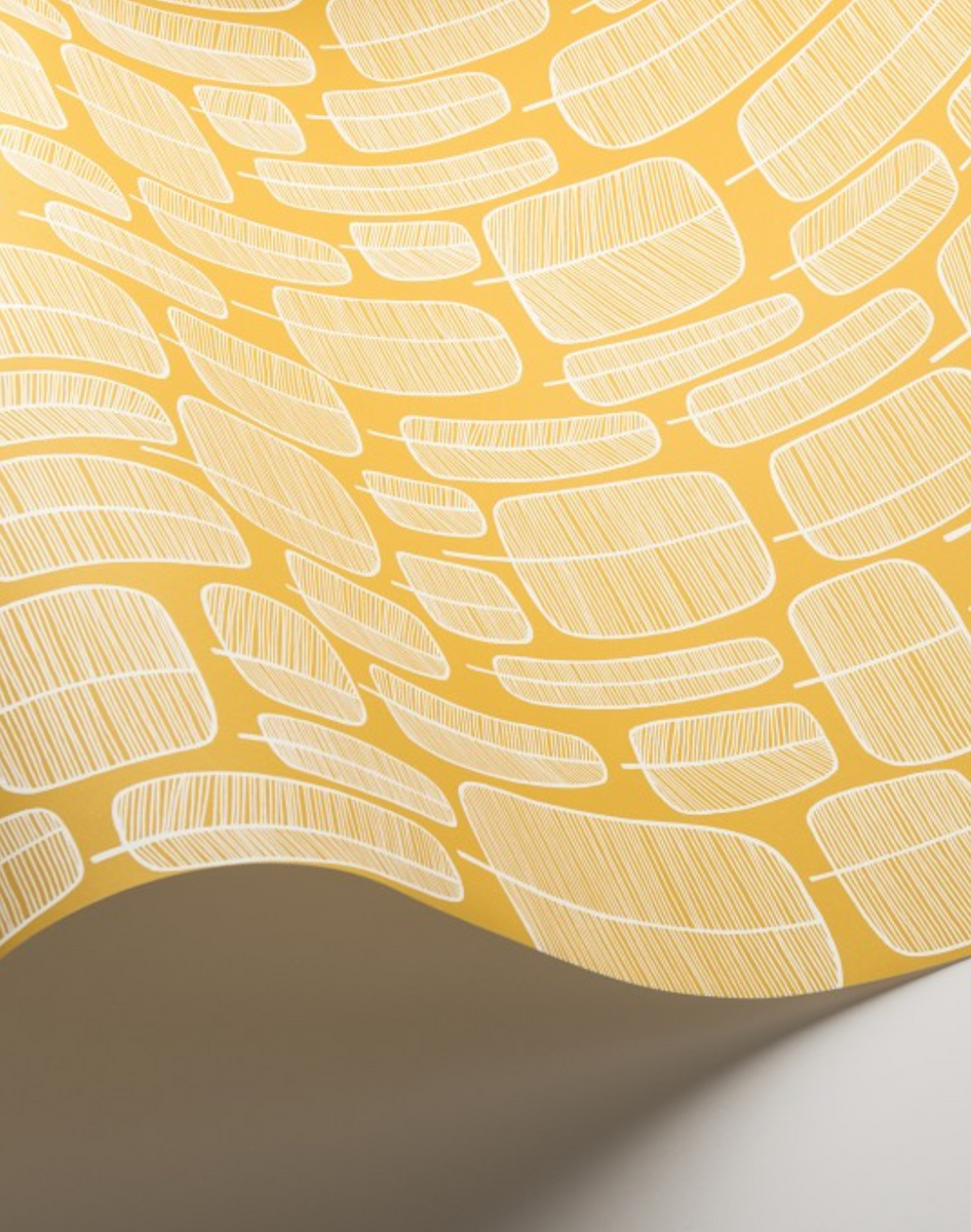 Little Trees, Yellow – The Pattern Collective