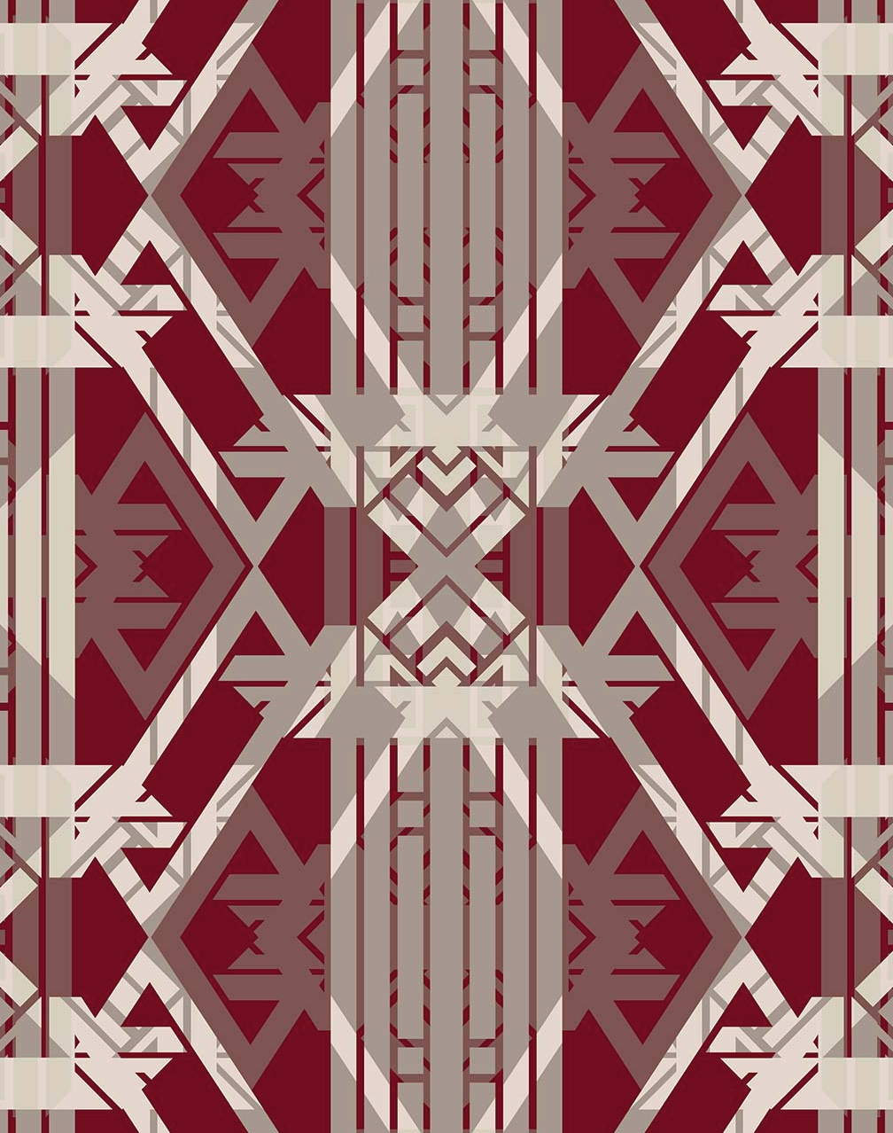 London Deco, Marsala – The Pattern Collective
