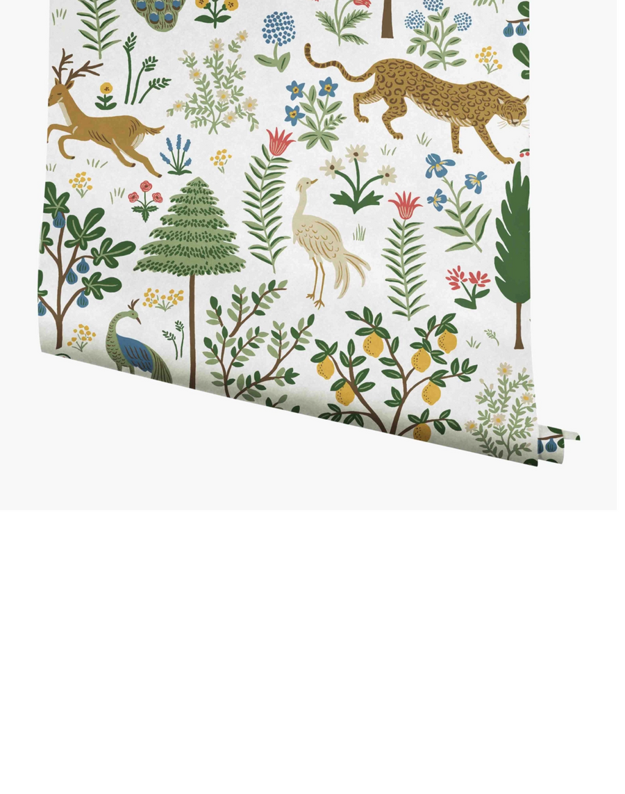 Menagerie White RP7305 – The Pattern Collective
