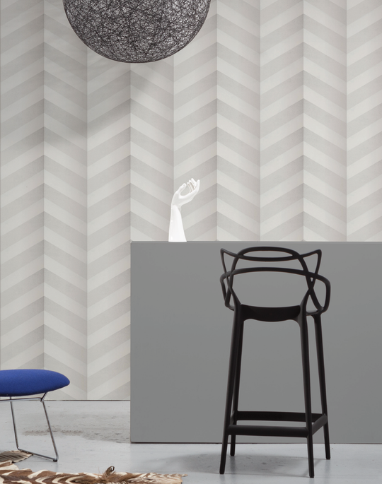 STB-01 Graphic Chevron Wallpaper BY Studio Boot – The Pattern Collective
