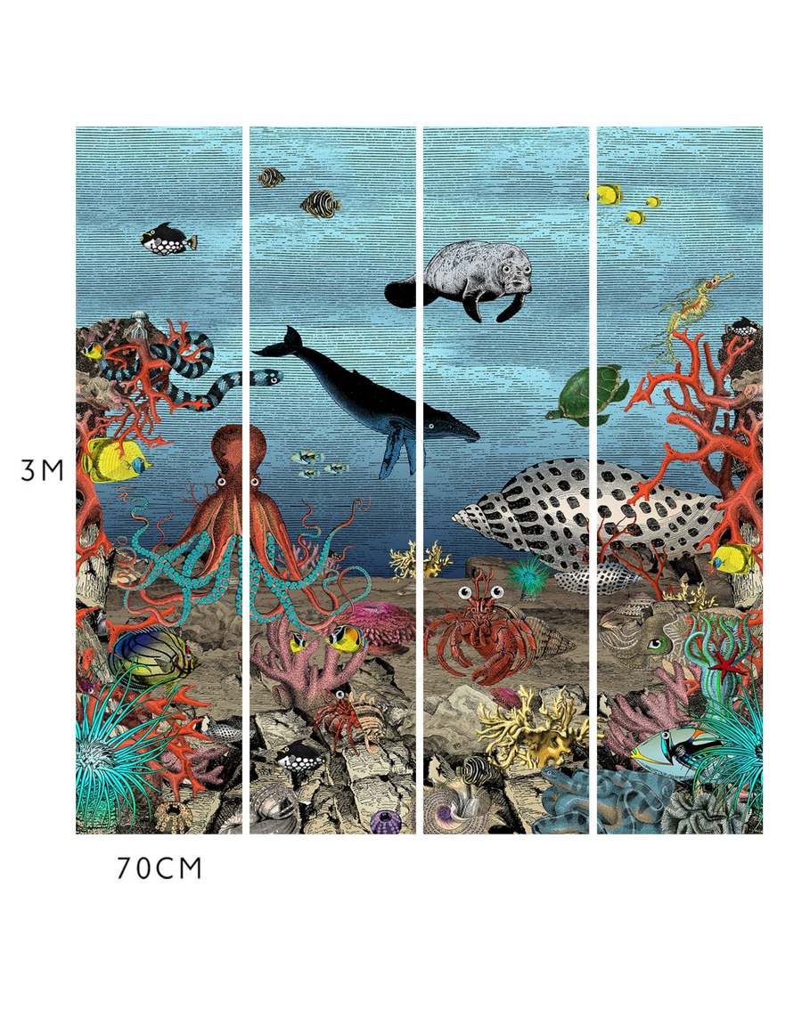 The Great Barrier Reef Wall Mural – The Pattern Collective