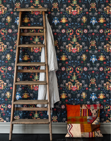 Transylvania Folk, Blue – The Pattern Collective