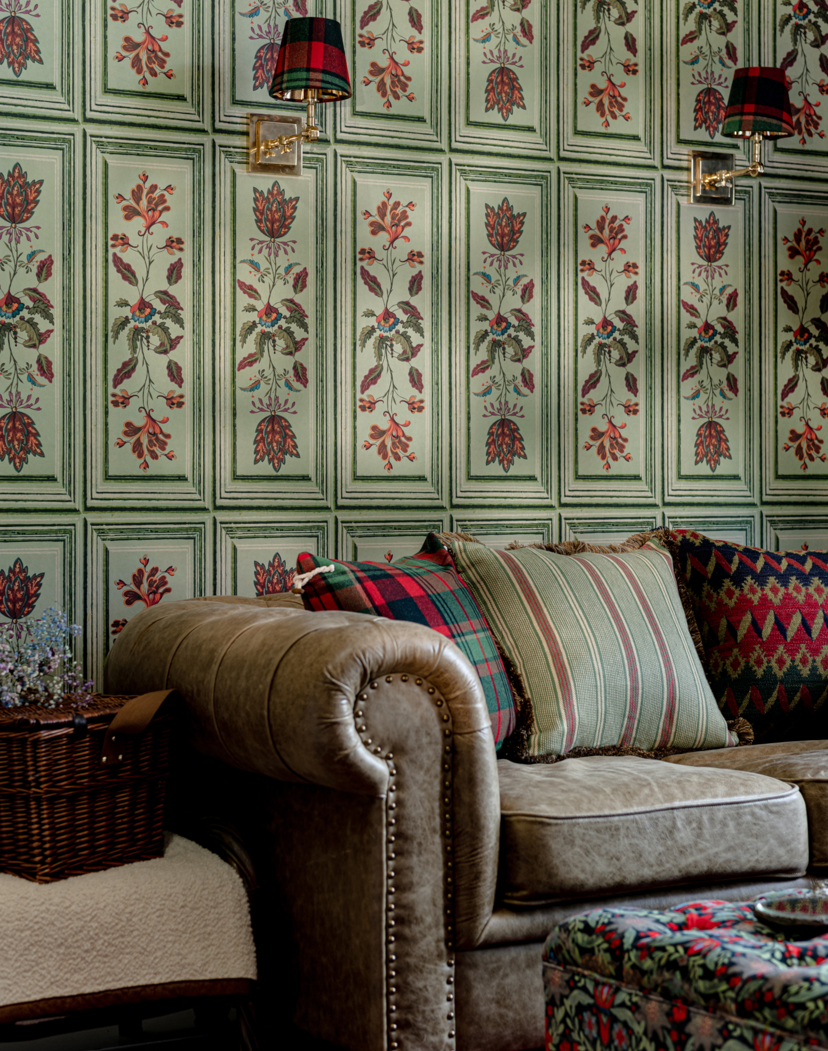 Tyrolean Panel Alpen Green – The Pattern Collective