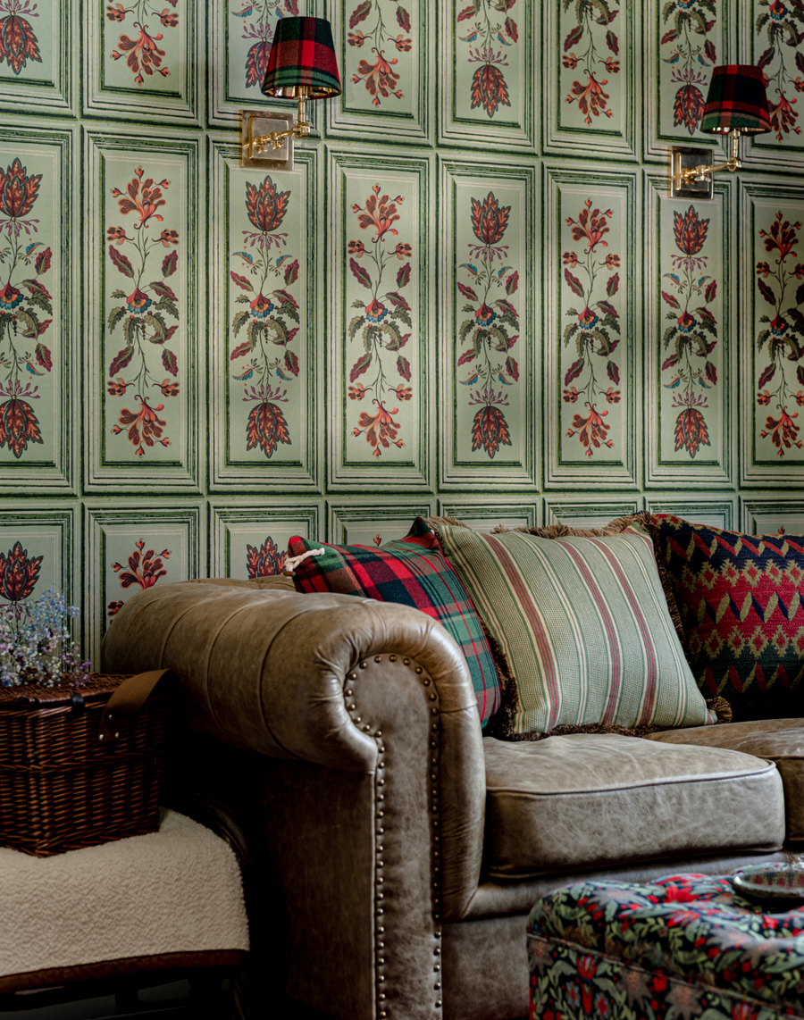 Tyrolean Panel Alpen Green – The Pattern Collective