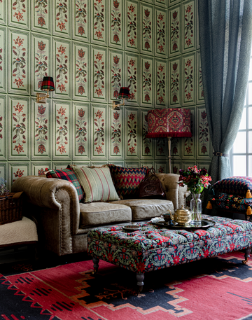 Tyrolean Panel Taupe – The Pattern Collective